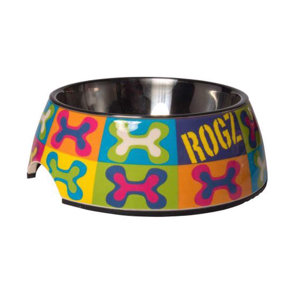 Rogz Bowl BubbleArt 700ml | Loppetjansen - Alt til kæledyr