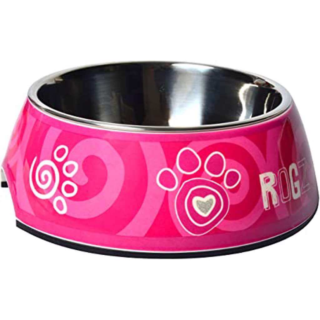 Rogz Bowl Luna 700ml Pink | Loppetjansen - Alt til kæledyr