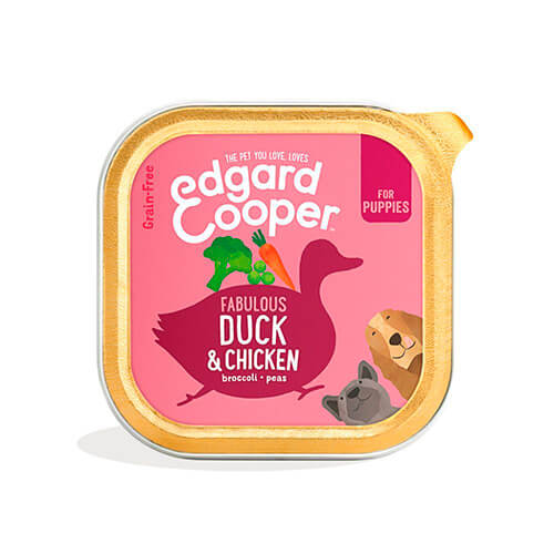 Edgard Cooper Pate Puppy Duck and Chicken 300g | Loppetjansen - Alt til ...